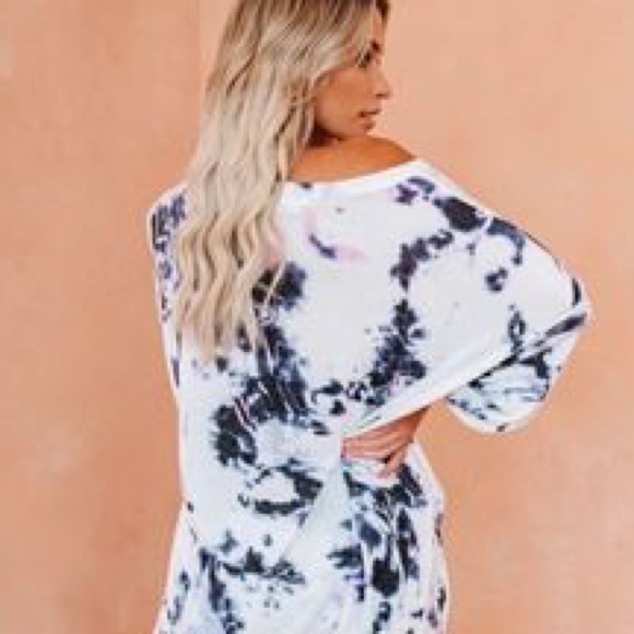 Vici | Tops | Vici Ocean Energy Relaxed Tie Dye Knit Top | Poshmark